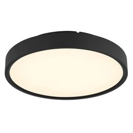 Globo Lighting Deckenleuchte schwarz Ma&szlig;e (cm): H: 7,7 &Oslash;: 39 &raquo; H&ouml;ffner