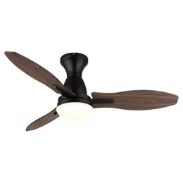 Globo Lighting Deckenventilator schwarz Ma&szlig;e (cm): H: 32,5 &Oslash;: 107 &raquo; H&ouml;ffner