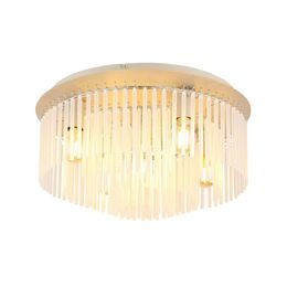 Globo Lighting Deckenleuchte braun Ma&szlig;e (cm): H: 25 &Oslash;: 50 &raquo; H&ouml;ffner