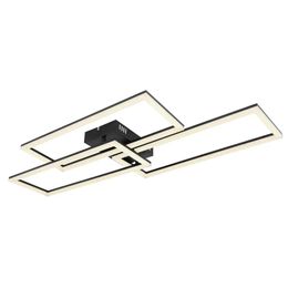 Globo Lighting Deckenleuchte schwarz Ma&szlig;e (cm): B: 40 H: 8 &raquo; H&ouml;ffner
