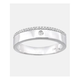 Diamant L'&eacute;ternel Eternity-Ring aus 375 Wei&szlig;gold mit 0.05 Karat Diamant | Gr.: 54