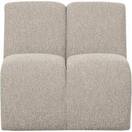 Woood Sofa-Mittelelement &raquo;Mojo Boucl&eacute;-Bezug mit vertikaler Steppnaht B 84 x D 97 x H 74 cm&laquo; Maximale Verschlei&szlig;festigkeit, Tragkraft 120 kg, montiert 