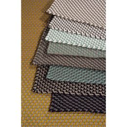 Pad Fu&szlig;matte &raquo;UNI, Schmutzfangmatte&laquo; rechteckig 15 mm H&ouml;he handgewebt, Uni Farben, In- und Outdoor geeignet, auch als L&auml;ufer braun Kunstfaser B : 72cm