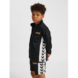 Hummel Rei&szlig;verschluss Jacke Hmljr Chevron Lebensstil Kinder in BLACK | Gr.: 122/128