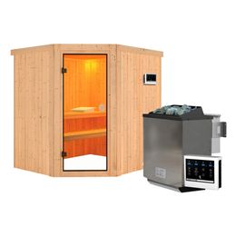 Karibu Sauna &raquo;Sini&laquo; - naturfarben