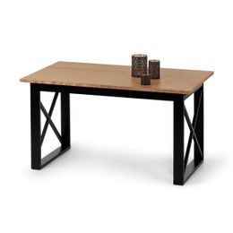 Tchibo - Ausziehbarer Esstisch - 140x80x76,5cm - schwarz -
