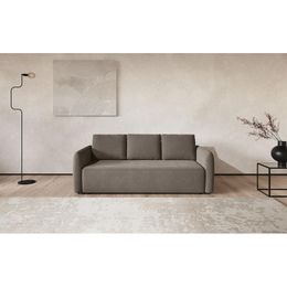 COTTA Big-Sofa &raquo;Megasofa, Flow, Breite 222 cm&laquo; wahlweise mit Schlaffunktion 100% POLYESTER B/H/T: 222cm x 89cm x 102cm, Cord, Mit Bettfunktion