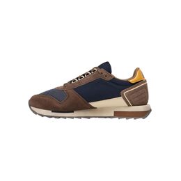 Napapijri Sneakers 'Virtus 02' male size 44 Cream / Navy / Brown / Lemon