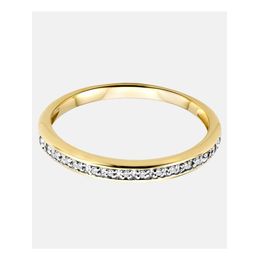 Diamant L'&eacute;ternel Eternity-Ring aus 375 Gelbgold mit 0.05 Karat Diamant | Gr.: 50