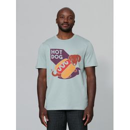 wat? Apparel T-Shirt Hot Dog in Aloe | Gr.: 58