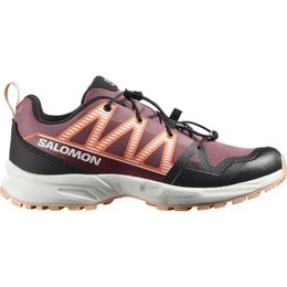 Salomon Kinder Wanderschuh "OUTSCAPE J", Gr. 32nocturne, wei&szlig;, almond cream, Synthetik, Textil, Schuhe, f&uuml;r Kinder & Jugendliche