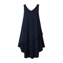 Ulla Popken Kleid Damen Gr&ouml;&szlig;e 50/52 marine Sommerkleid