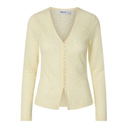 Pieces Strickjacke in French Vanilla | Gr.: L