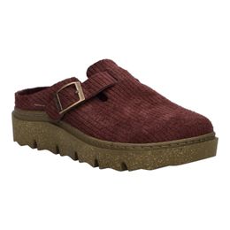 Josef Seibel Damen Hausschuh "Carmaux 05, berry", Gr. 41, rot, Obermaterial: 100% Rindsleder Leather cow., Schuhe