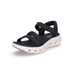 Skechers Sandale Go Walk Glide-Step 2.0 Ella in Schwarz | Gr.: 38