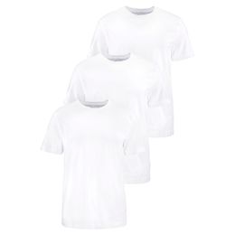 MAN'S WORLD MAN'S WORLD Herren T-Shirt "neue Farben Preis-Leistungs Bestseller Auch in Gro&szlig;en Gr&ouml;&szlig;en", wei&szlig;, Basic, Gr. 48, unifarben, Single Jersey,