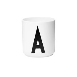 Design Letters Buchstabenbecher wei&szlig; Porzellan Ma&szlig;e (cm): H: 8,5 &Oslash;: 8.0 &raquo; M&ouml;bel Kraft