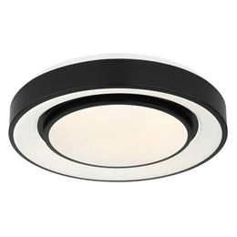 Globo Lighting Deckenleuchte schwarz Ma&szlig;e (cm): H: 7,5 &Oslash;: 38 &raquo; H&ouml;ffner