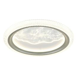 Globo Lighting Deckenleuchte grau Ma&szlig;e (cm): H: 5,5 &Oslash;: 39.5 &raquo; H&ouml;ffner