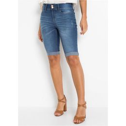 bonprix Damen bonprix Bermudas aus Baumwolle mit Elasthan, schmale Passform 40, N-Gr