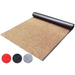 PRIMAflor-Ideen in Textil L&auml;ufer &raquo;Schmutzfangl&auml;ufer CLEAN, Made in Belgium&laquo; rechteckig 9 mm H&ouml;he Schmutzfangmatte, Uni Farben, strapazierf&auml;hig, 