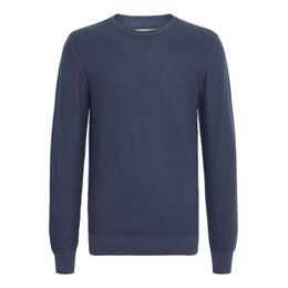 Blend Herren Strickfleece-Pullover "Strickpullover BHGoar", blau, Gr. XL, Obermaterial: 100% Baumwolle CO., Pullover