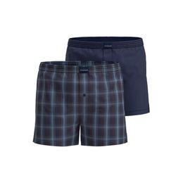 Tom Tailor Boxer shorts male size XXL Blue / Navy / Dark red / White