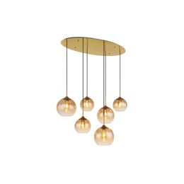 Globo Lighting H&auml;ngeleuchte gold Ma&szlig;e (cm): B: 47,5 H: 150 &raquo; M&ouml;bel Kraft