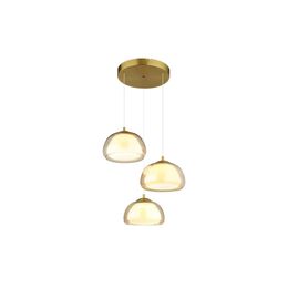 Globo Lighting H&auml;ngeleuchte gold Ma&szlig;e (cm): H: 150 &Oslash;: 50.0 &raquo; M&ouml;bel Kraft