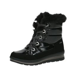 Caprice Stiefelette in BLACK COMB | Gr.: 40,5