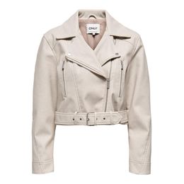 Only Lederjacke in Pumice Stone | Gr.: L