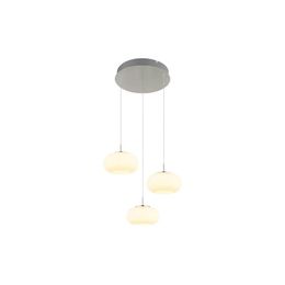 Globo Lighting H&auml;ngeleuchte silber Ma&szlig;e (cm): H: 150 &Oslash;: 49.0 &raquo; M&ouml;bel Kraft