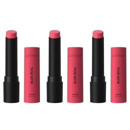 Catrice Damen Lippenstift &raquo;BLUR-REAL MATTE LIPSTICK&laquo; soft-matter Lippenstift mit Blurred-Finish und Ceramiden pink Einheitsgr&ouml;&szlig;e