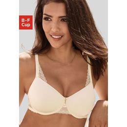 Lascana Damen Minimizer-BH, Gr. 100, rosa, Microtouch, Obermaterial: 87% Polyamid, 13% Elasthan, BHs, mit Spacer-Schalen und B&uuml;gel &ndash; auch ideal f&uuml;r