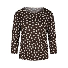 Rabe T-Shirt in Braun | Gr.: 42