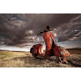 papermoon Fototapete &raquo;Photo-Art TORSTEINN H INGIBERGSSON, VESPA&laquo; bunt Vlies B/L: 2,5m x 1,86m, Bahnen: 5 Stk.