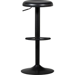 Woood Barhocker &raquo;ISAAC BARHOCKER METALL KUPFER&laquo; Der Woood Isaac Barstuhl bietet H&ouml;henverstellung und Fu&szlig;st&uuml;tze schwarz B/H/T: 39cm x 81cm x 39cm