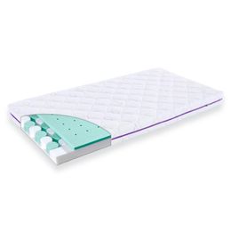 Tr&auml;umeland Kindermatratze &raquo;Traumplanet&laquo; 11 cm hoch 1 Stk. tlg. wei&szlig; Bezug (oben): 62% Polyester, 38% Lyocell (TENCEL ). Bezug (unten): 62% Polyester, 38% Lyocell