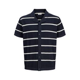 Jj Rebel Strickjacke 'JREBSTANCE' Herren Gr&ouml;&szlig;e XL navy / wei&szlig;