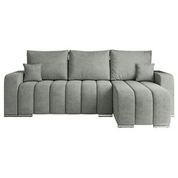 M&ouml;bel Kraft Ecksofa mit Schlaffunktion Kirasso grau Ma&szlig;e (cm): B: 245 H: 86 &raquo; M&ouml;bel Kraft