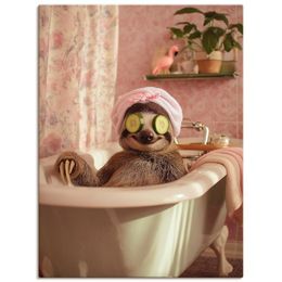 Artland Wandbild &raquo;Extremely relaxing&laquo; 1 Stk. tlg. als Alubild, Leinwandbild, Poster, Wandaufkleber in verschied. Gr&ouml;&szlig;en bunt Leinwand B/H/T: 30cm x 40cm, 