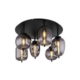 Globo Lighting Deckenleuchte schwarz Ma&szlig;e (cm): H: 49 &Oslash;: 63 &raquo; H&ouml;ffner
