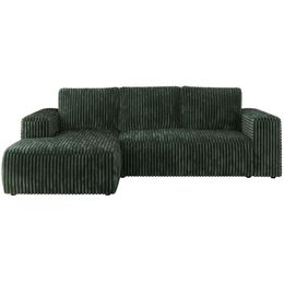 M&ouml;bel Kraft Ecksofa Beige mit Schlaffunktion Trentino gr&uuml;n Ma&szlig;e (cm): B: 266 H: 89 &raquo; M&ouml;bel Kraft