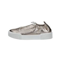 H&ouml;gl H&Ouml;GL Damen Sneaker "H&ouml;gl Sneaker Leder", Gr. 39, silber, Leder, Schuhe