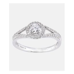 Diamant L'&eacute;ternel Verlobungsring aus 750 Wei&szlig;gold mit 0.40 Karat Diamant | Gr.: 55