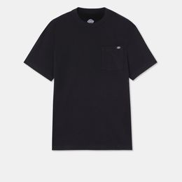 Dickies Herren T-Shirt "Dickies Workwear T-Shirt SS POCKET TEE RELAXED", schwarz, Gr. S, Obermaterial: 100% Baumwolle, Shirts