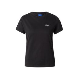 Hugo T-Shirt 'Damatee_B' Damen Gr&ouml;&szlig;e S schwarz / wei&szlig;