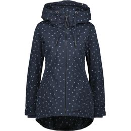 alife and kickin ALIFE & KICKIN Damen Winterjacke "Damen LilouAK B Winterjacke, gef&uuml;tterte Jacke", blau, Gr. M, 100% Polyester, Jacken