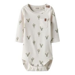 Lil'atelier Body Gr&ouml;&szlig;e 86 creme / kiwi / wei&szlig;