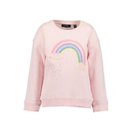 Blue Seven M&auml;dchen Sweater "Sweatshirt", rosa, Gr. 104, 100% Baumwolle, Sweatshirts